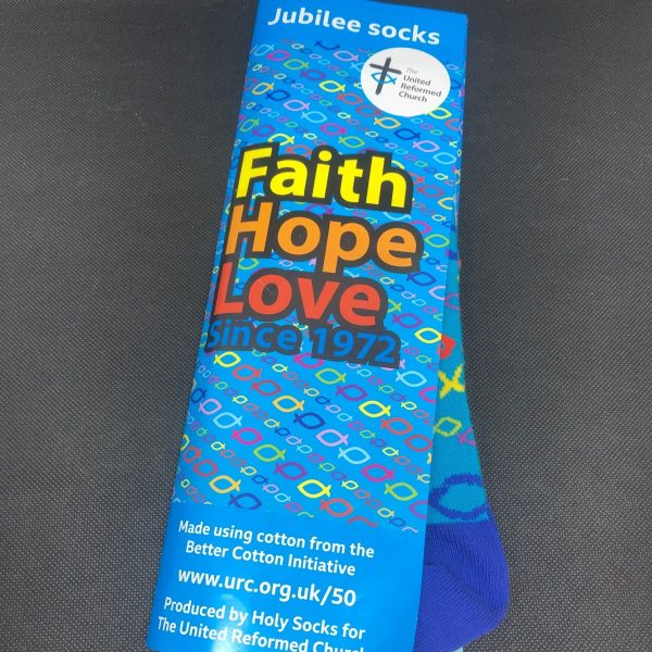 Jubilee socks by Holy Socks - URC Bookshop