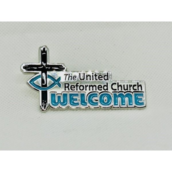 Welcome & URC Pin Badge - URC Bookshop